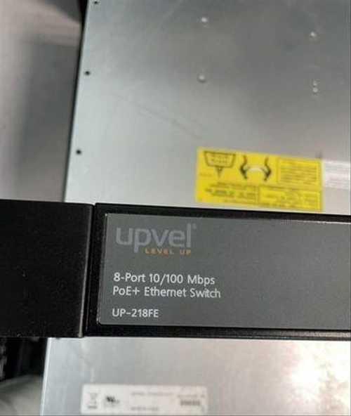 Коммутатор Upvel UP-218FE 8 Ethernet PoE PoE+