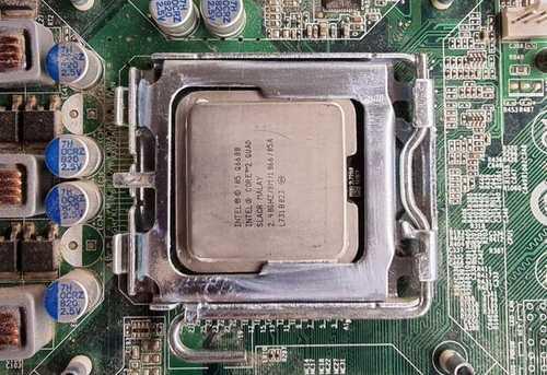 Материнская плата и проц. Intel core 2 quad q6600