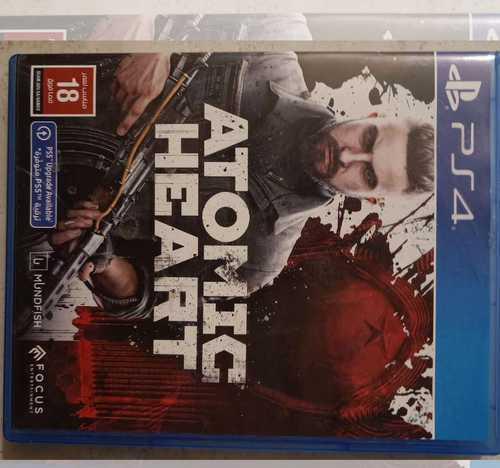 Atomic heart ps4 диск