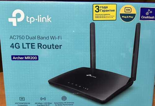 Новый роутер TP-Link Archer MR200