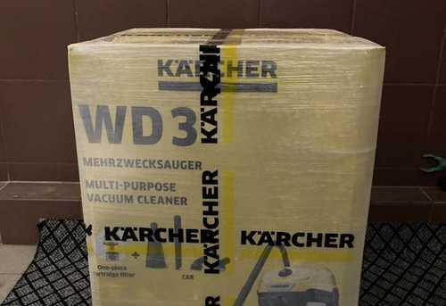 Строительный пылесос Karcher WD 3 S V-17/6/20 CAR