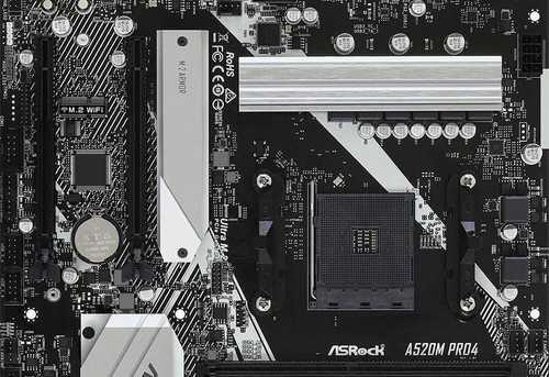 Материнская плата ASRock A520M PRO4