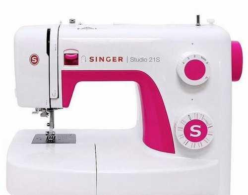 Швейная машина Singer Studio 21S белый/розовый