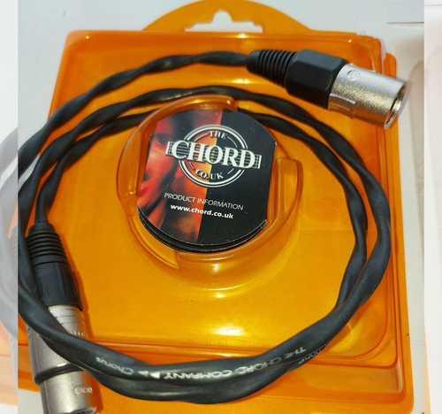 The Chord Company Chorus Digital XLR AES/EBU 1m