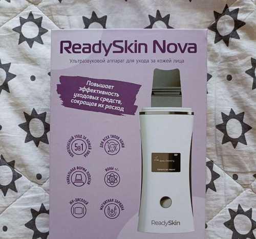 Ультразвуковой аппарат для чистки лица ready skin