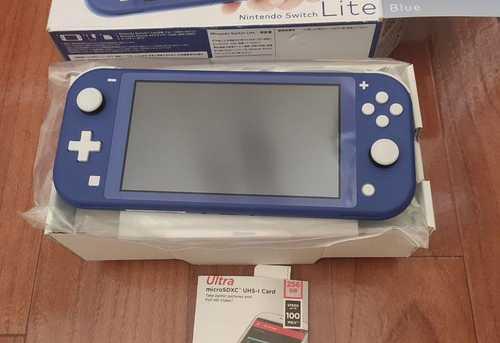 Новый чипованный Nintendo Switch Lite 256 гб