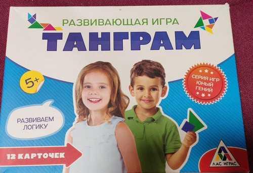 Настольная игра развивающая Танграм 3-7 лет