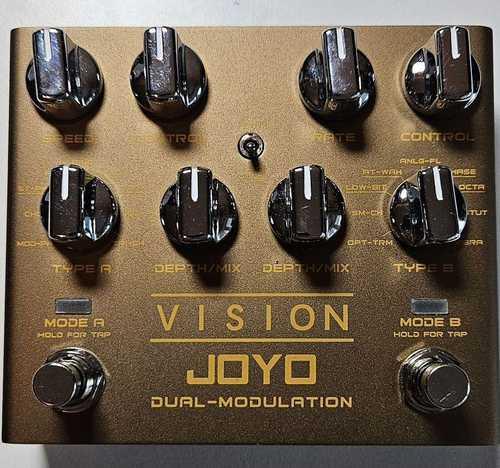 Гитарная педаль Joyo vision dual modulation