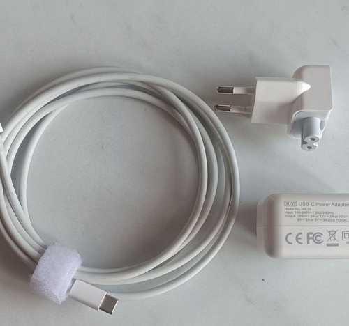 Блок питания apple 30w type c