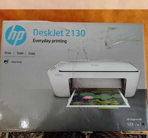 Цветной струйный принтер hp deskjet 2130