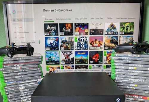 Xbox One X + 315 игр