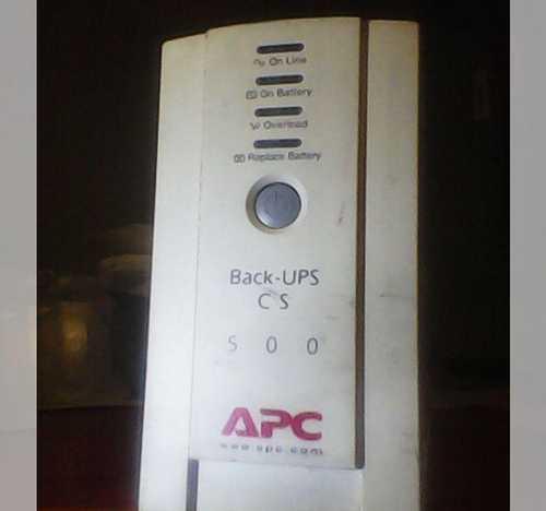 Ибп APC back ups cs 500