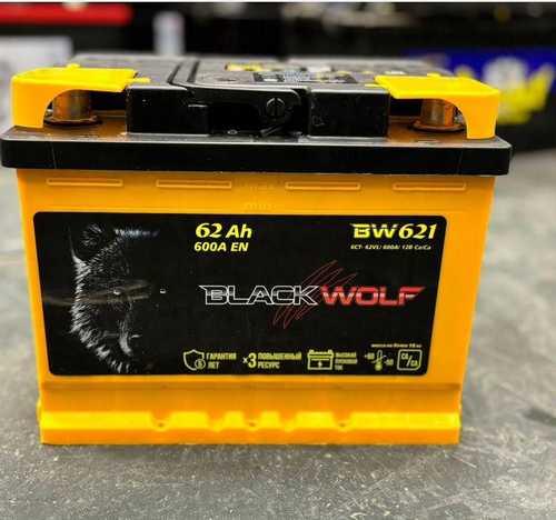 Аккумулятор Black Wolf 62Ah