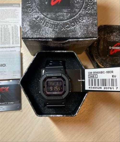 Часы casio g shock GW-B5600BC-1B новые оригинал