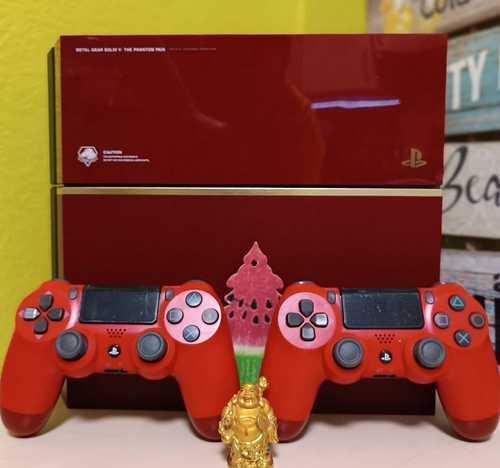 Прошитая PS4 Limited Edition MGS V 12 топовых игр