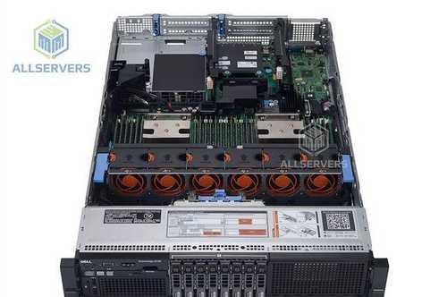 Сервер dell R730 H730 8*sff(2xCPU E5-2666v3,64GB)
