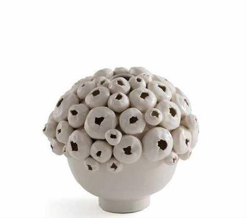 Предмет декора из керамики В19,5 см, Recif