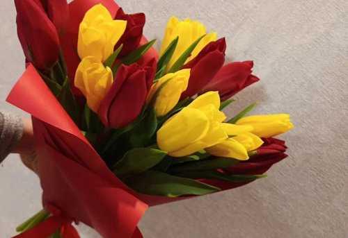 Букеты тюльпанов к 8 Марта