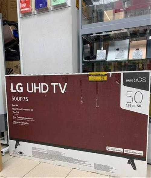 Телевизор LG 50UP75006LF 3840x2160/ Smart TV