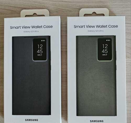 Чехол Samsung SMART View Wallet Case S23 Ultra