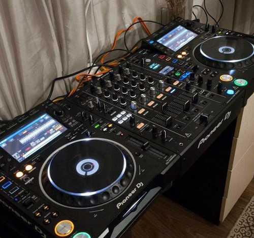 Pioneer DJM 900 nexus 2 и CDJ nexus 2