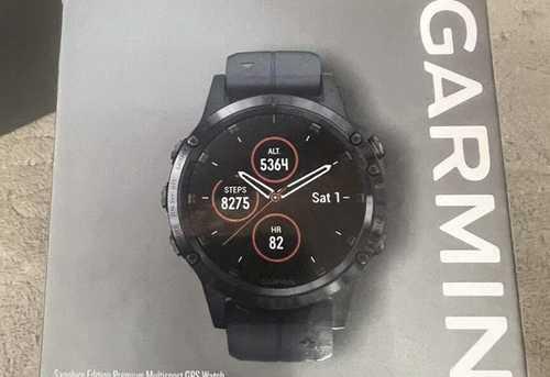 Мужские наручные часы Garmin Fenlix 5plus