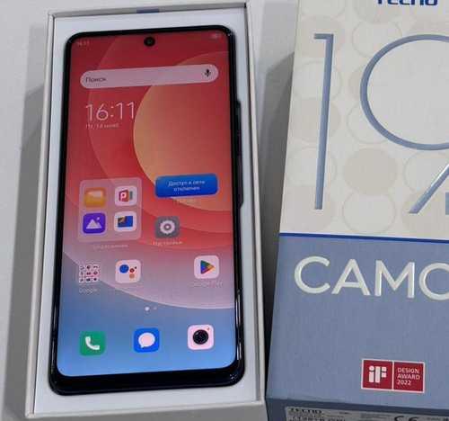 TECNO Camon 19 Pro, 8/128 ГБ