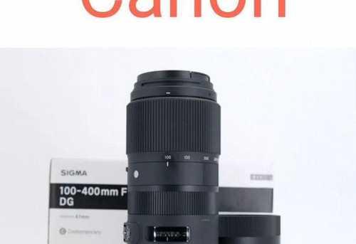 Объектив для Canon. Sigma 100-400 mm