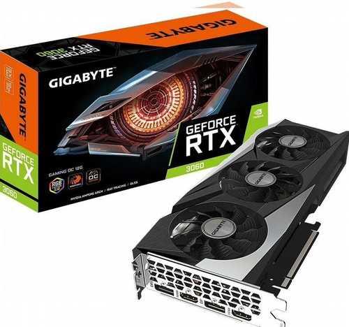 Новая gigabyte RTX 3060 12GB gaming OC