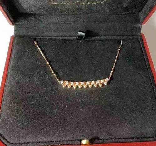 Clash de Cartier, Колье розовое золото, 0,29 ct