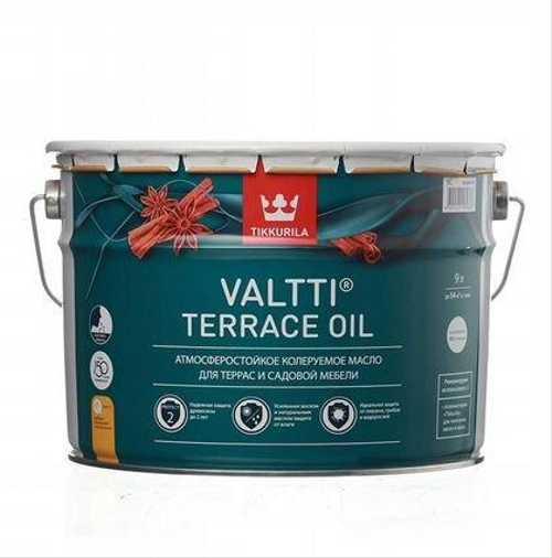 Масло Tikkurila Valtti Terrace Oil для террас 9 л