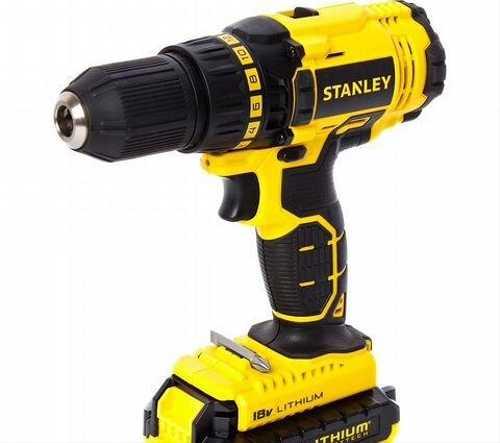Аккумуляторная дрель-шуруповерт stanley scd20s2k
