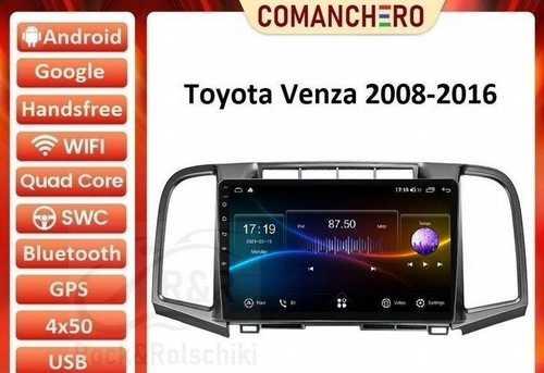 Магнитола Toyota Venza 2008-2016 Android