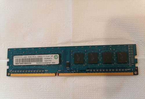 Оперативная память Ramaxel 4Gb DDR3 PC3L-12800U