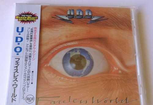 U.D.O. – Faceless World CD 1990 Japan original