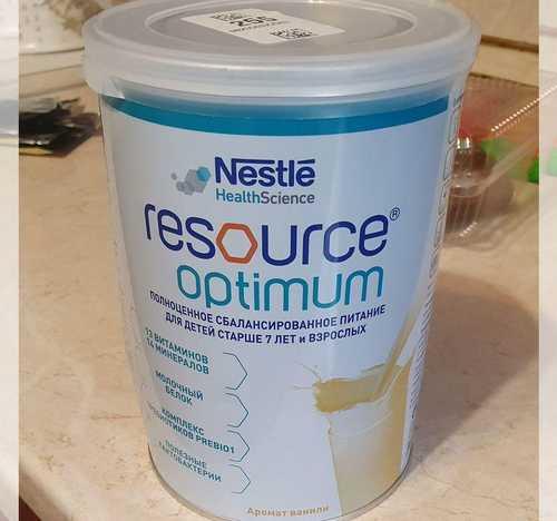 Молочная смесь Nestle Resource optimum