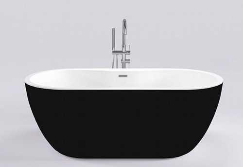 Акриловая ванна Black&White SB111 Black (1800x750x