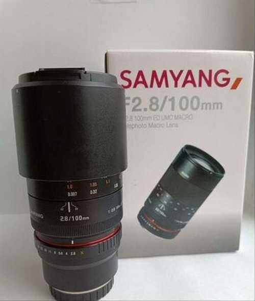 Samyang 100mm f2.8 Macro for Fujifilm