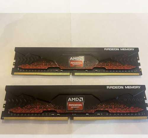 Оперативная память AMD ddr4 32 гб (2*16)