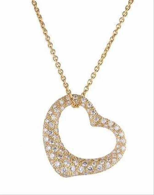 Подвеска Tiffany & Co Elsa Peretti Open Heart Larg