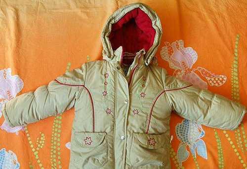 Зимняя куртка kiko р. 104 - 110