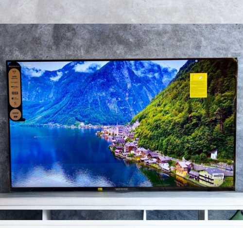 Новый Телевизор SMART TV 43" (109 см) Android 14