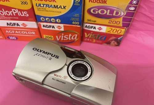 Пленочный фотоаппарат olympus mju