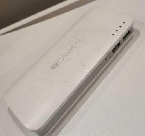 Портативный аккумулятор Canyon CNE-CPB130W