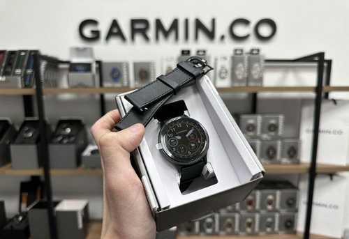 Garmin Venu 3 Black кожаный ремешок