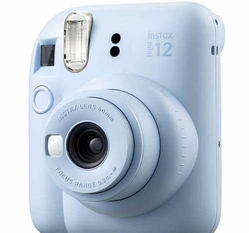 Моментальная фотокамера Fujifilm Instax Mini 12 Instant Camera Holiday Bundle Blue