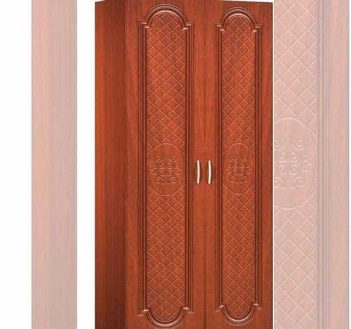 Шкаф распашной комбинированный 2 двери(2 полки+шта