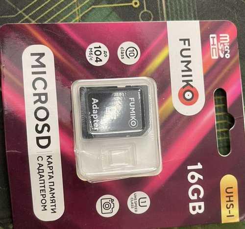 Карта памяти microsd