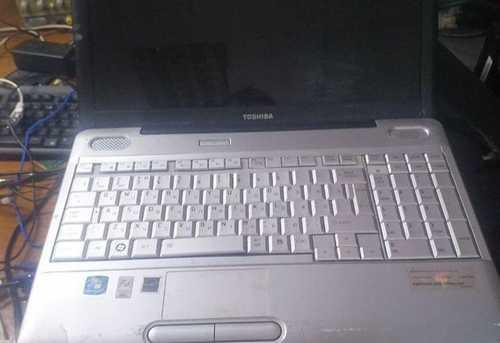 Ноутбук Toshiba l500-1q6, разбор на запчасти
