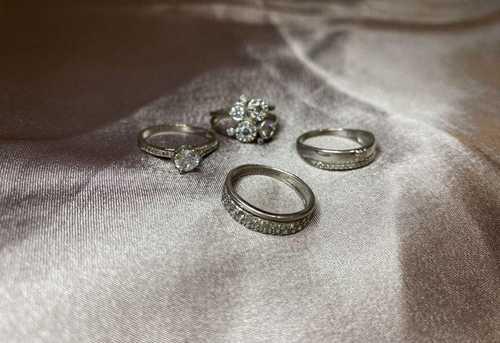 Серебряное кольцо женское 16,5